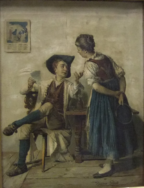 Théodore Gérard | The letter | MutualArt