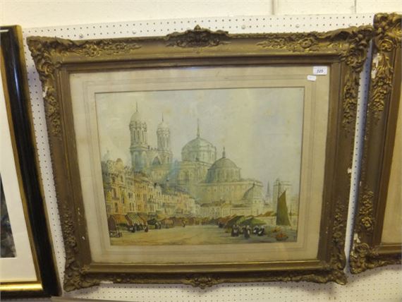 Paul Braddon | Cadiz Cathedral from the south side | MutualArt