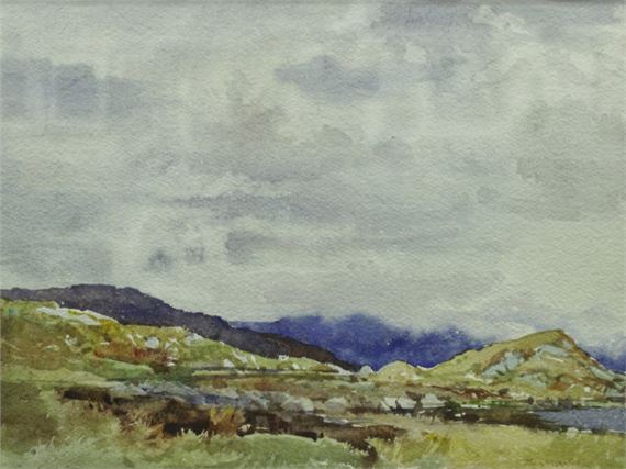 Jack Merriott | Mountainous Lake Landscape | MutualArt