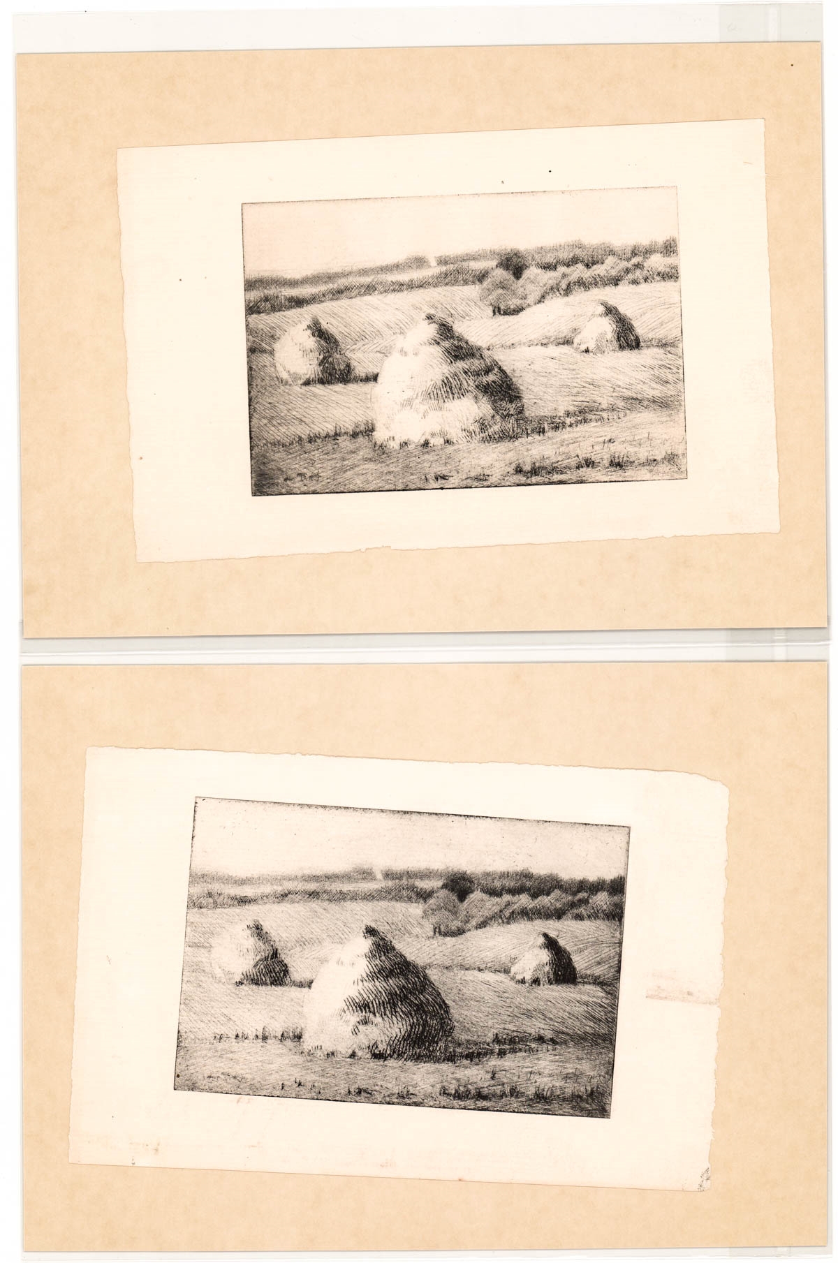 Lester Theodore Hull | Haystacks | MutualArt
