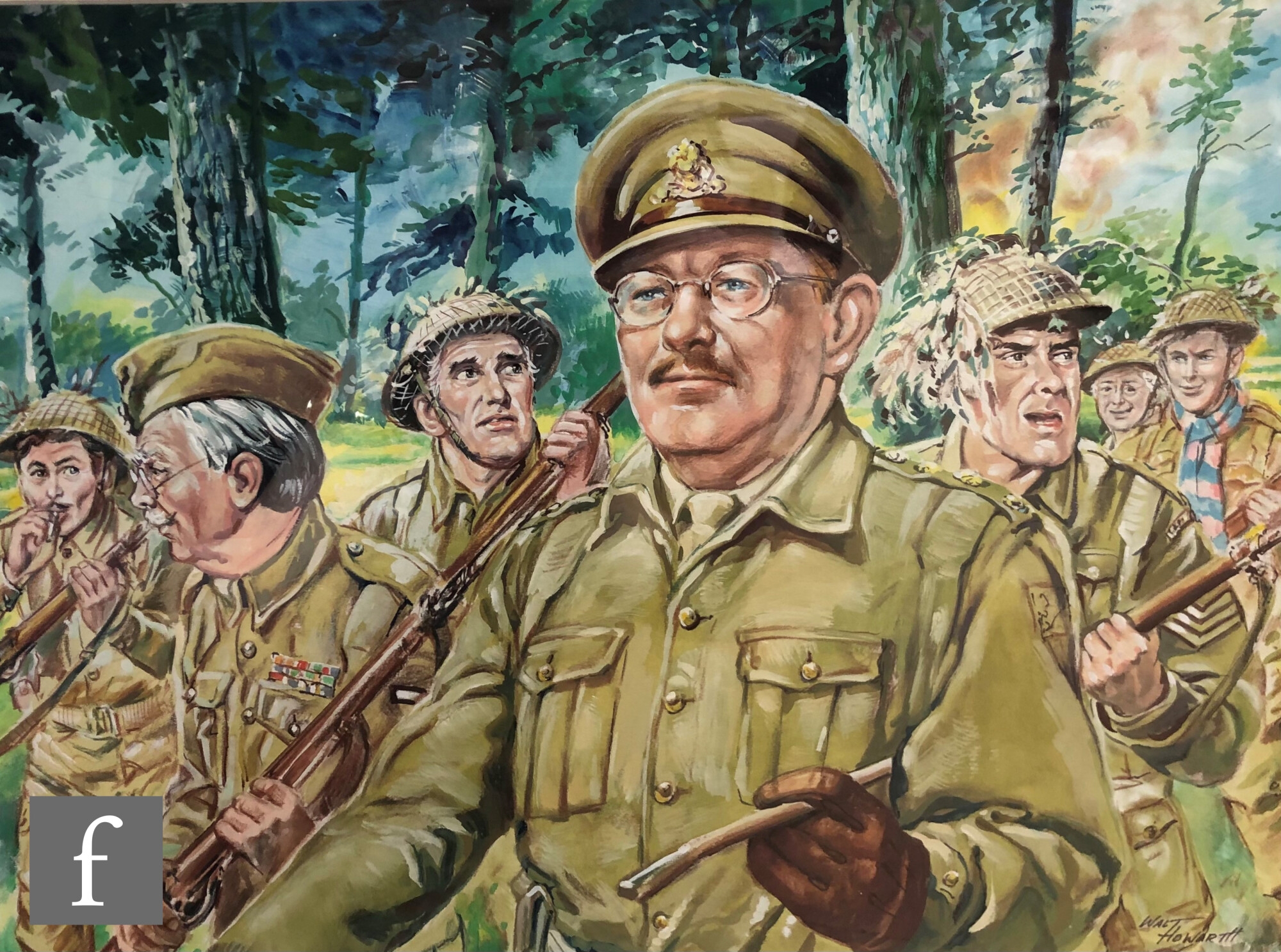 Walt Howarth | 'Dad's Army' | MutualArt
