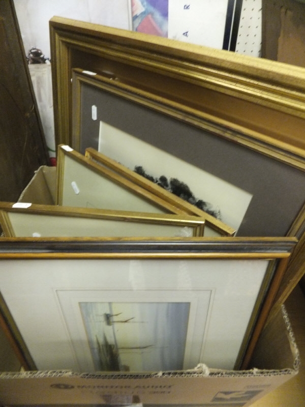 Alan Whitehead | Estuary scene with barges (20th Century) | MutualArt