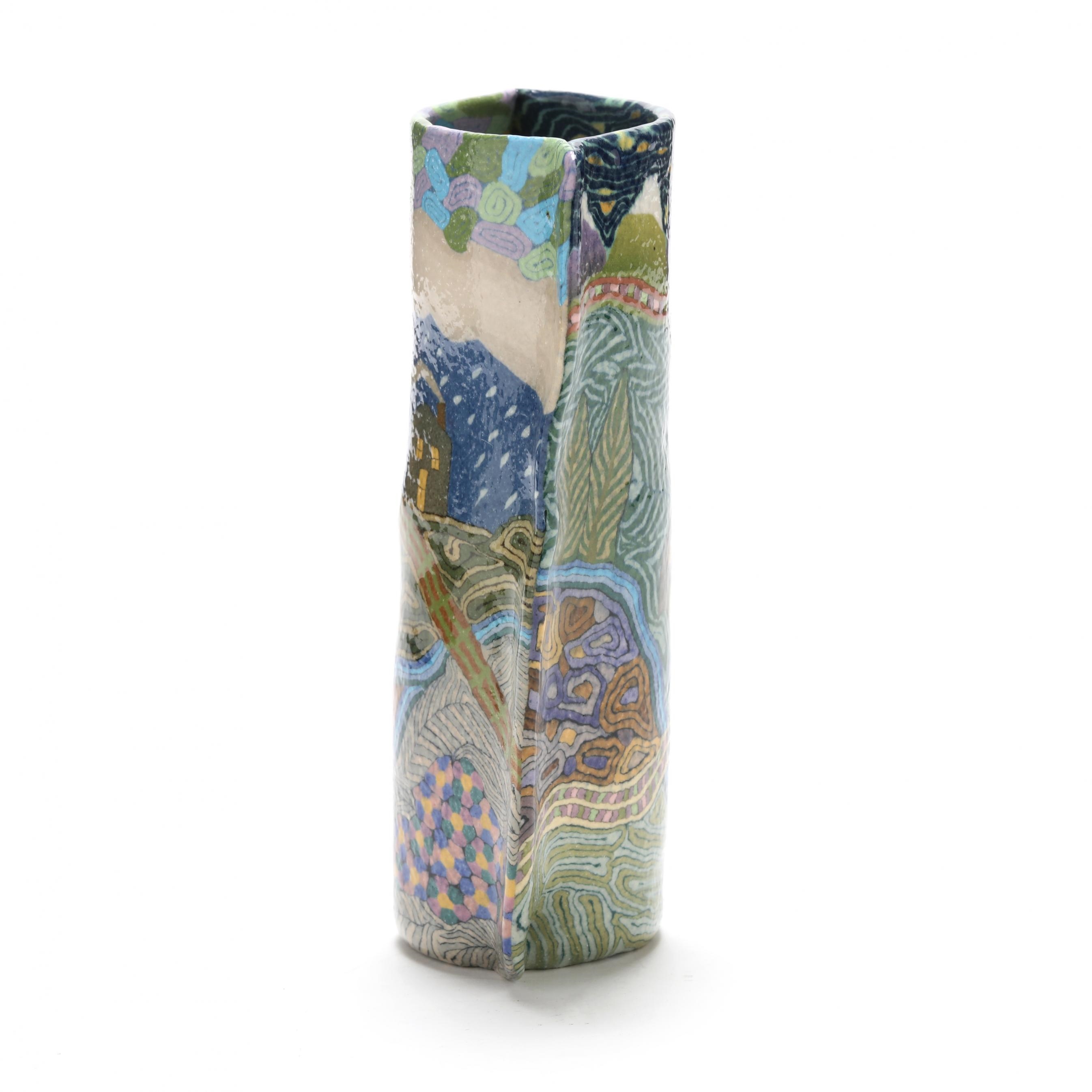Jane Peiser | Art Pottery Vase | MutualArt