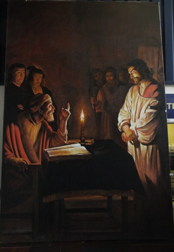 Gerrit Van Honthorst | Christ before the High Priest | MutualArt