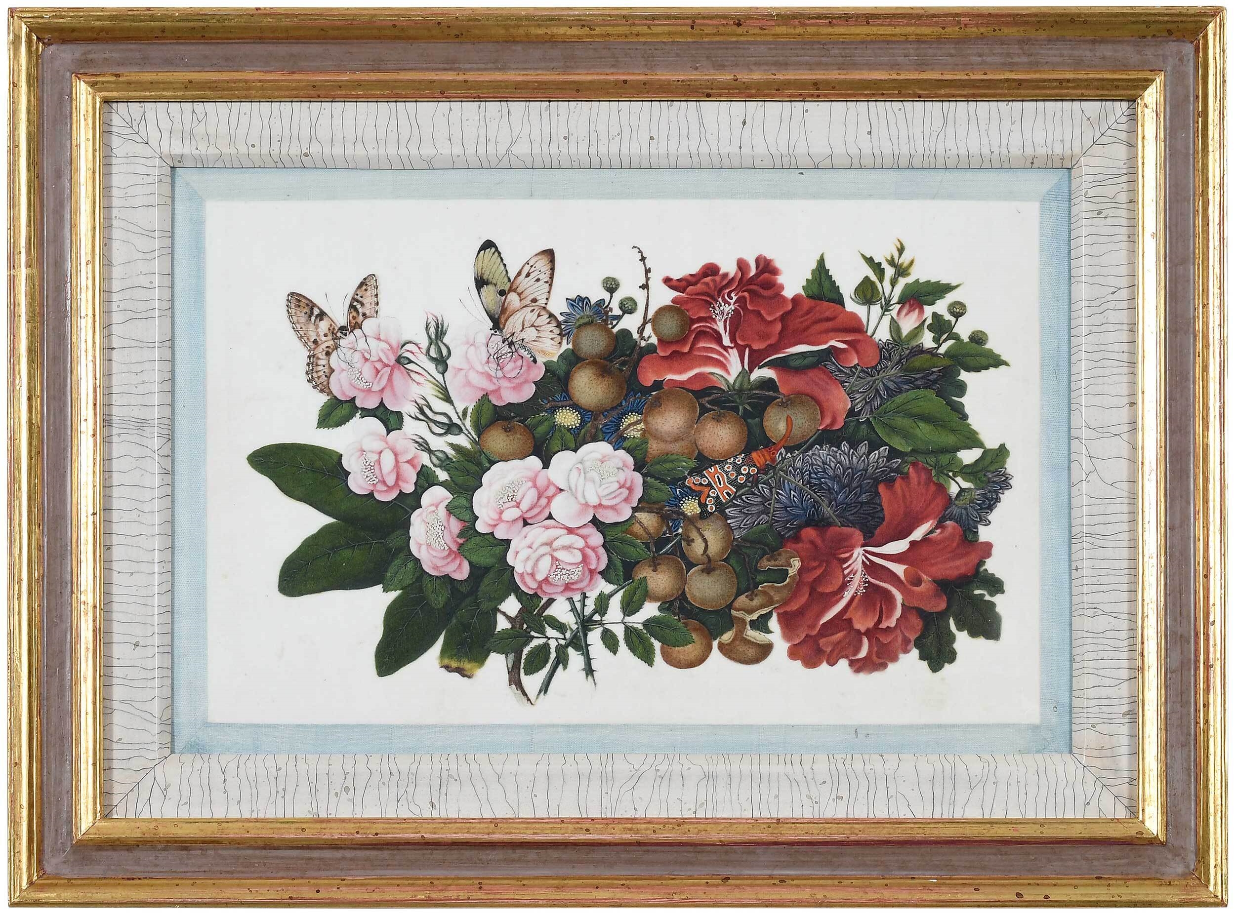 Asian School, 20th Century | 12 Framed Asian Pith Paintings | MutualArt