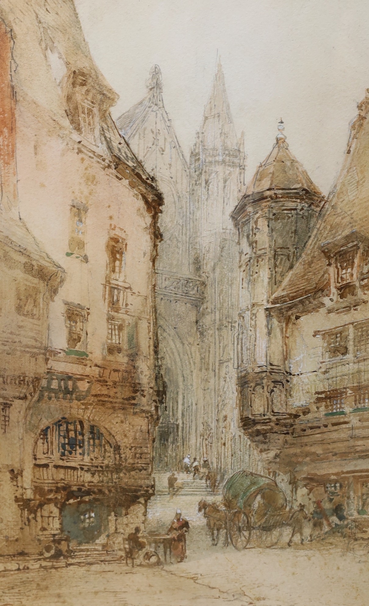 Paul Marny | Rouen cathedral scenes | MutualArt