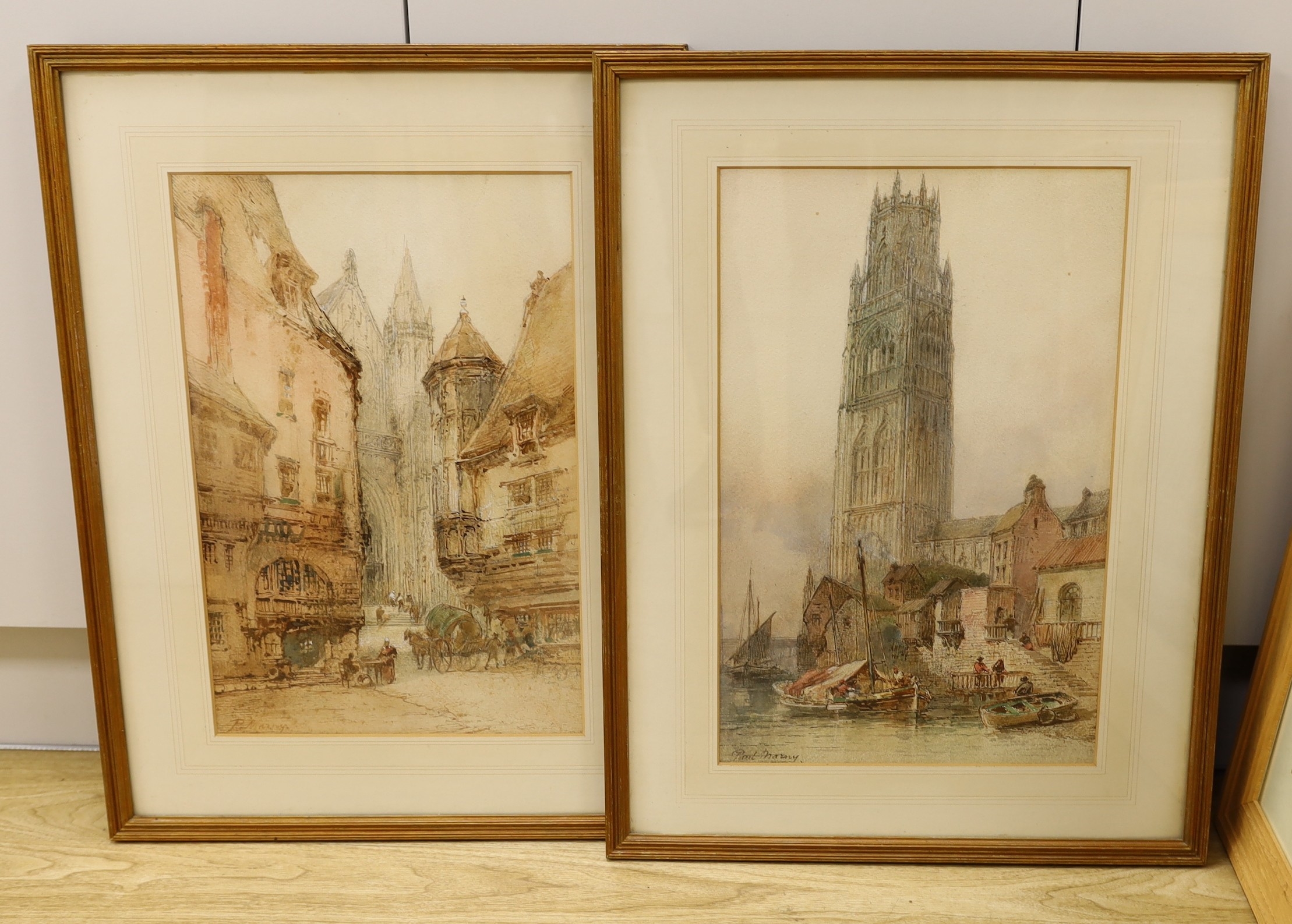 Paul Marny | Rouen cathedral scenes | MutualArt