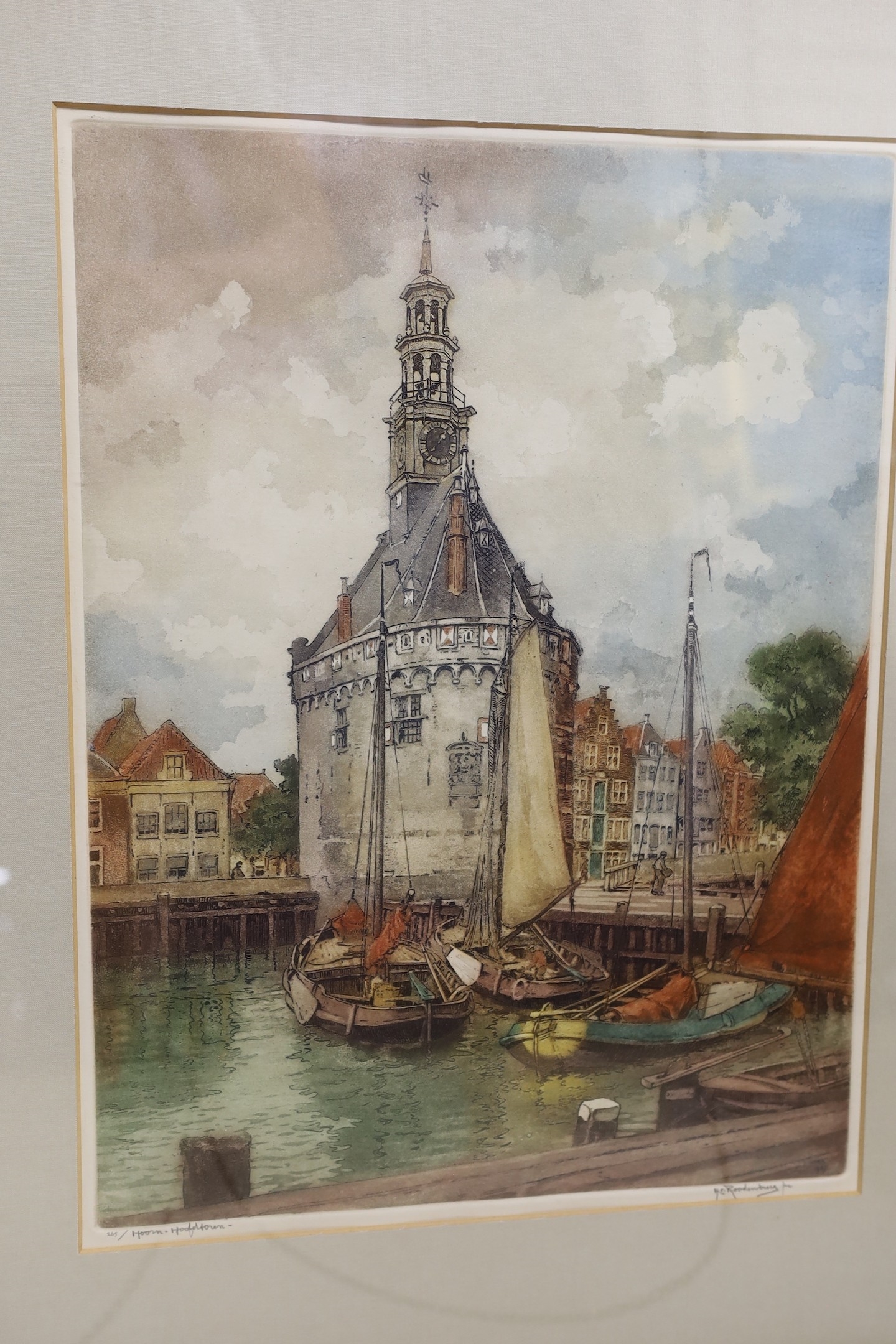 Hendrikus Elias Roodenburg | ‘Rotterdam 159’, ‘Hoorn - Hoofdtoren 265 ...