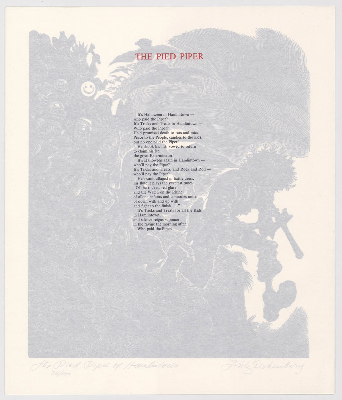 Fritz Eichenberg | The Lion and the Mouse, Bullfrog for President, The ...