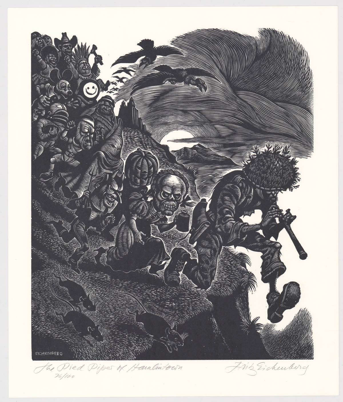Fritz Eichenberg | The Lion and the Mouse, Bullfrog for President, The ...