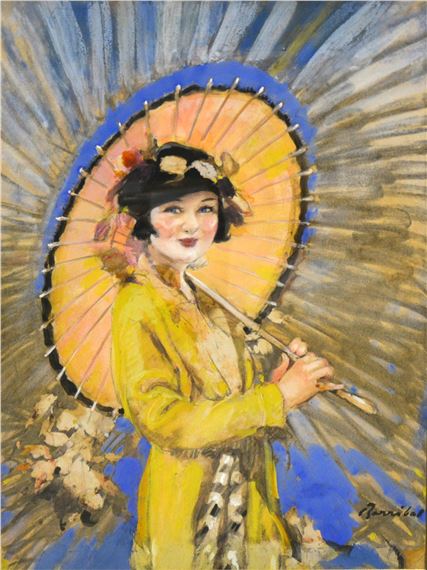 William H. Barribal | The Japanese Parasol | MutualArt
