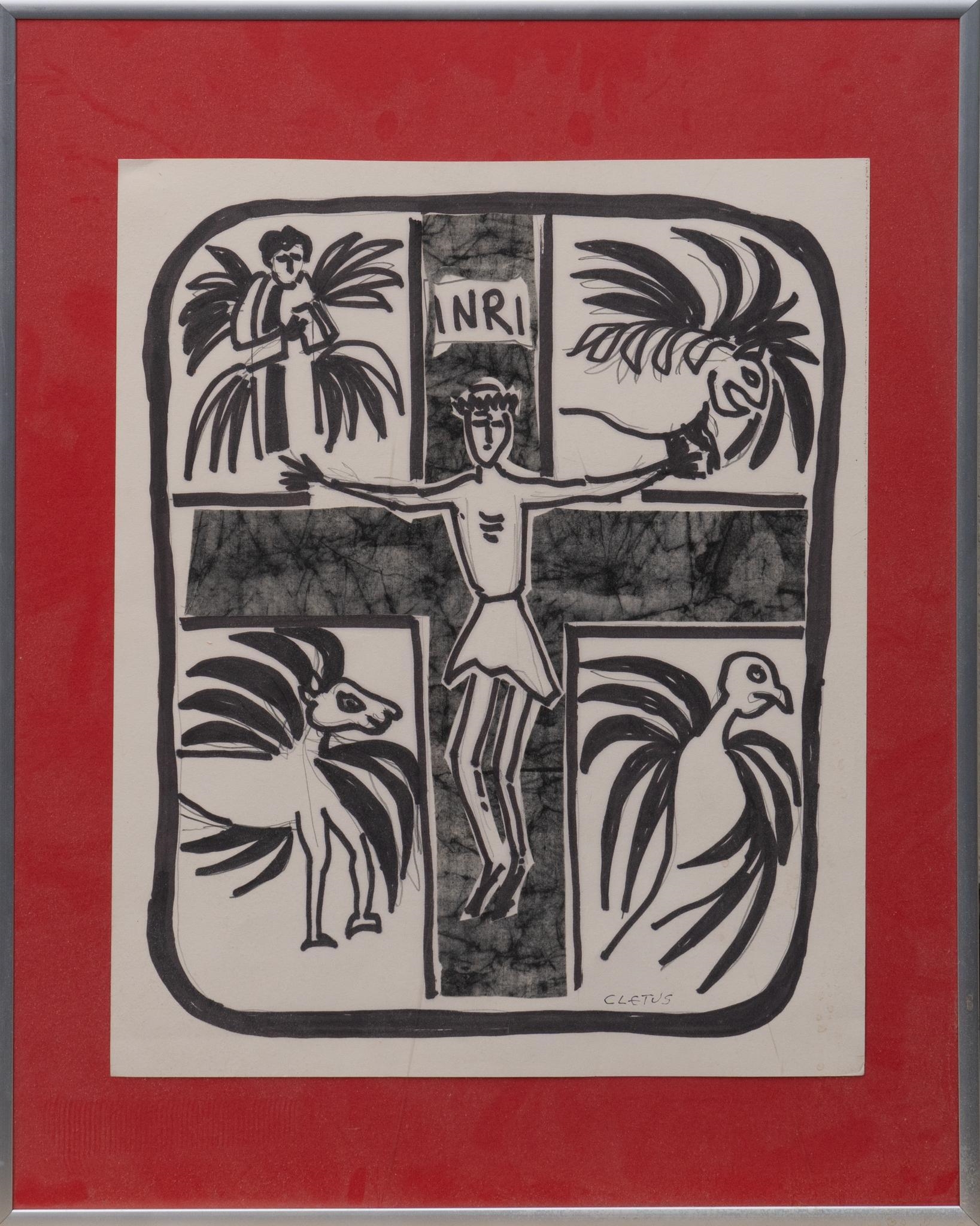 Brother Cletus Behlmann | The Crucifixion | MutualArt