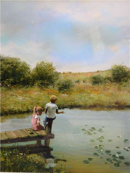 Adolf Sehring | Adolf Sehring, a signed Limited Edition print. | MutualArt