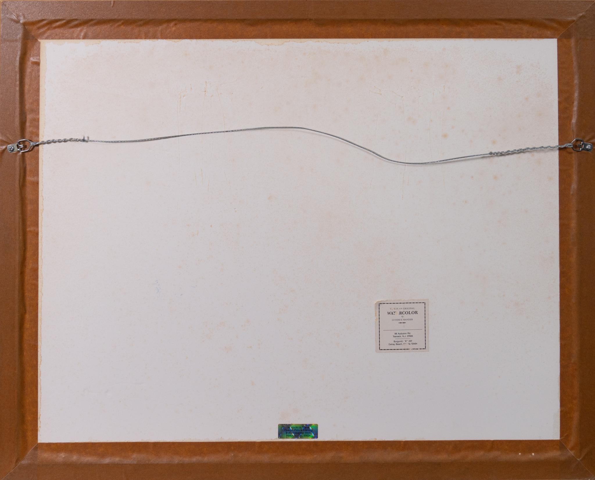 Gustave Wander | Courtyard Scene (1992) | MutualArt