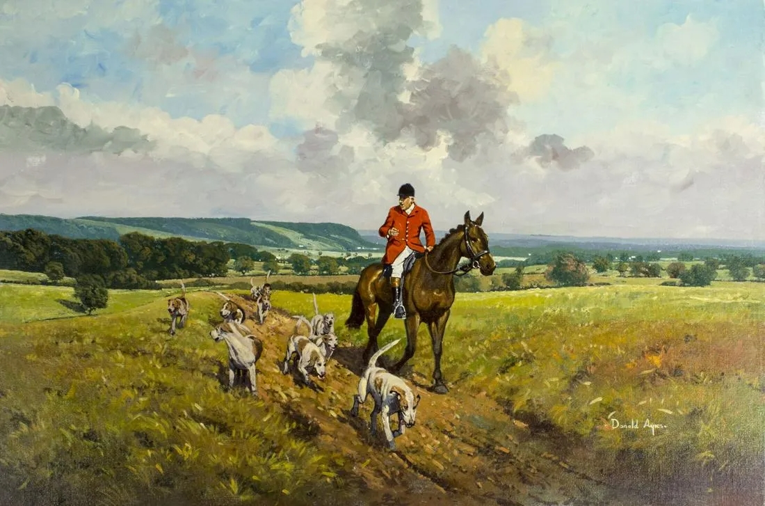 Donald Ayres | Fox Hunt | MutualArt
