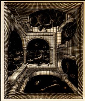 Maurits Cornelis Escher | Encounter (Circa 1944) | MutualArt