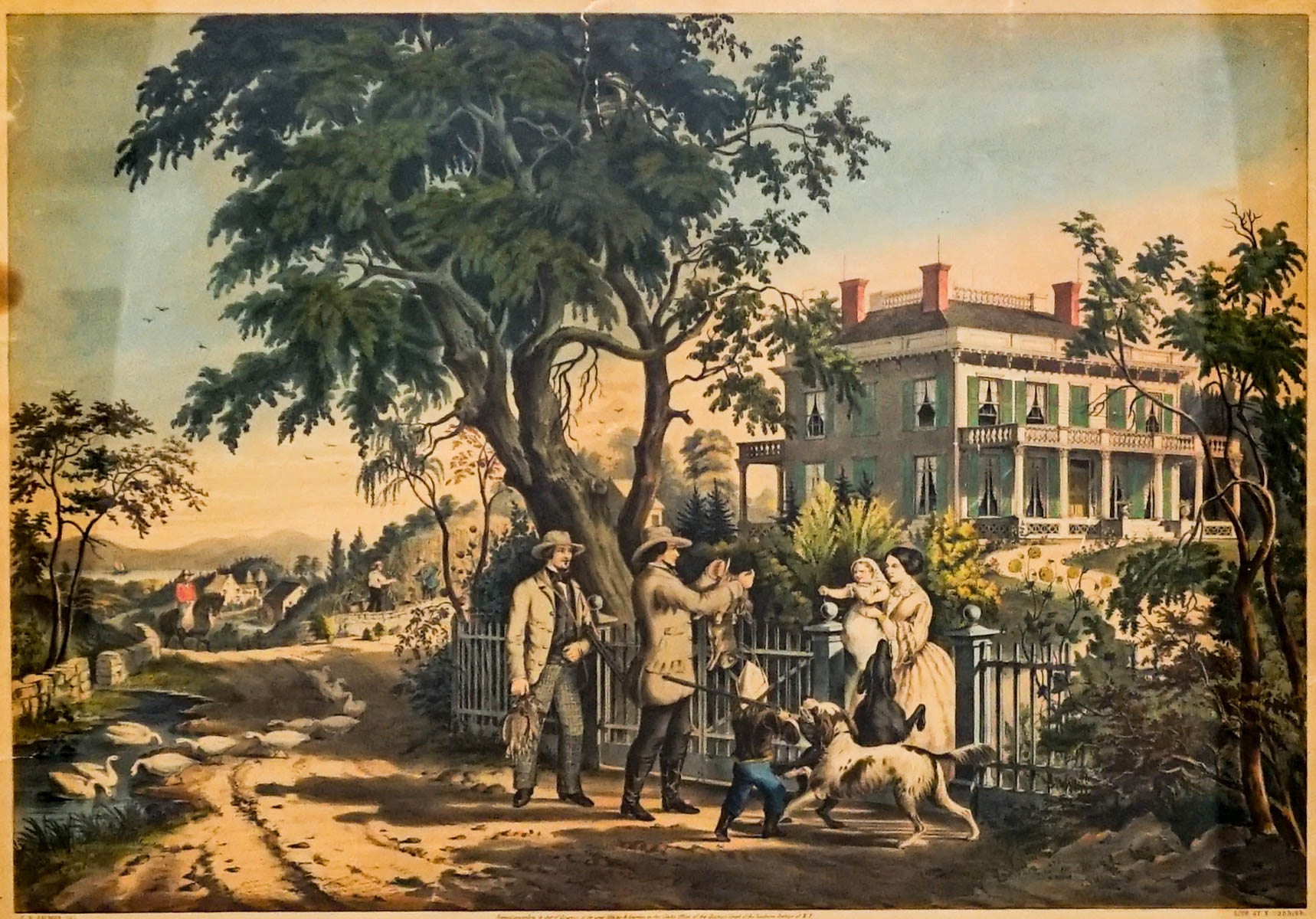 Nathaniel Currier | American Country Life | MutualArt