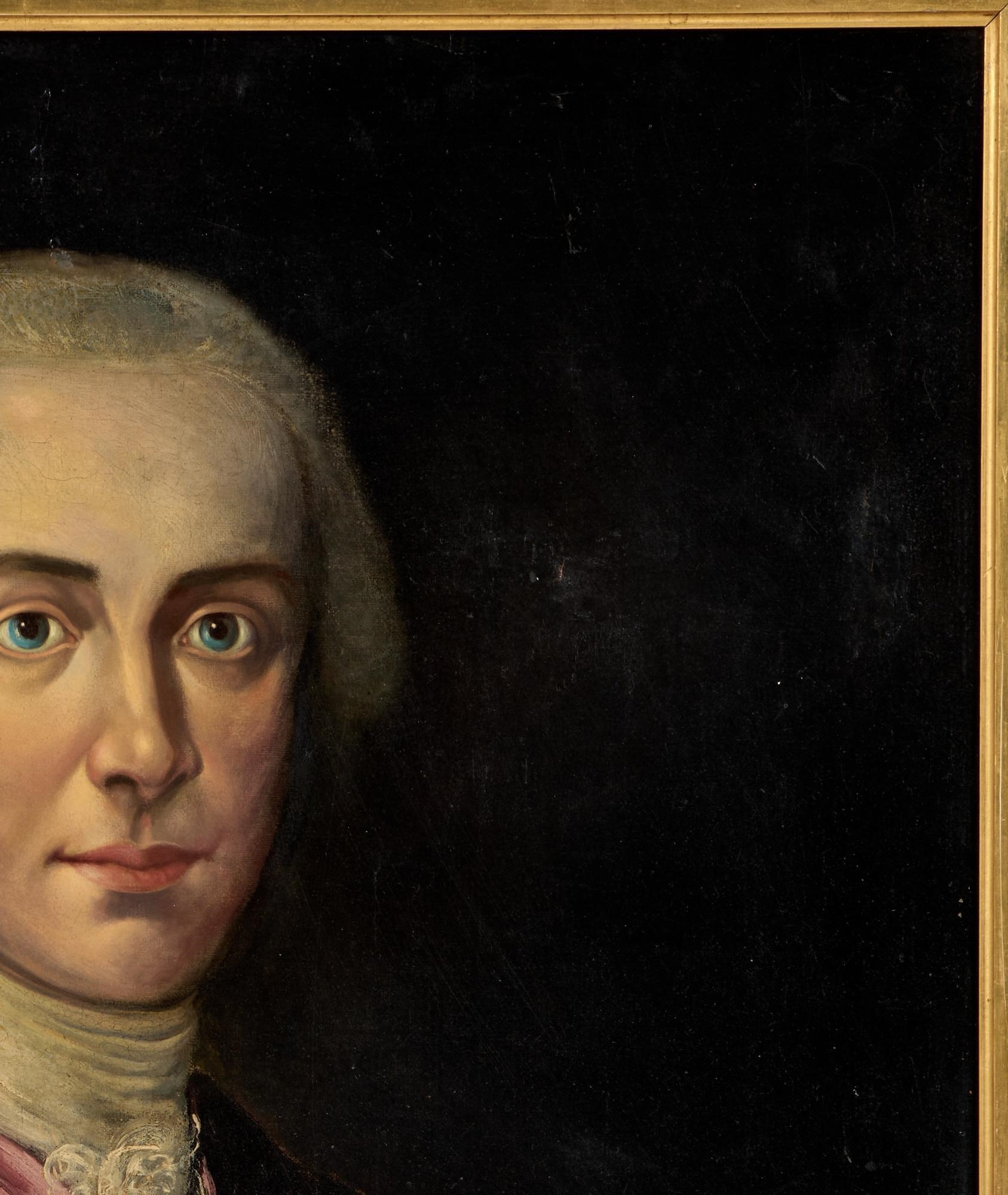 John Singleton Copley | portrait of a gentleman in silk finery | MutualArt