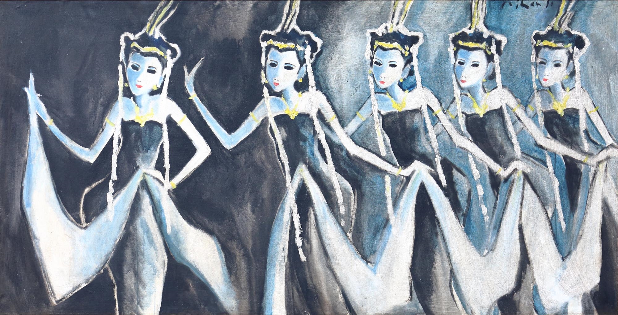 Jeihan Sukmantoro | Tari Bedoyo (2011) | MutualArt