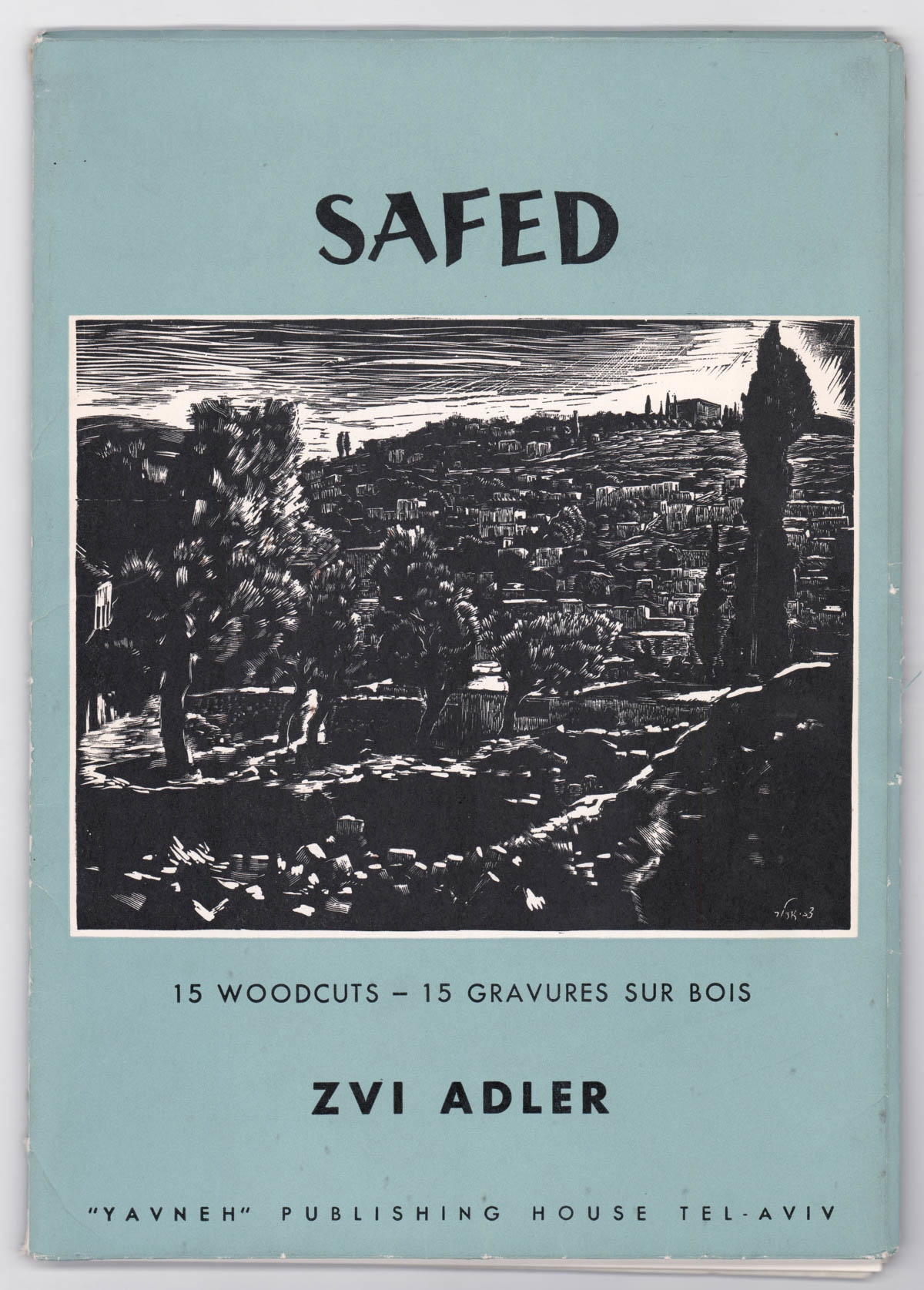 Zvi Adler | Fifteen Original Woodcuts | MutualArt