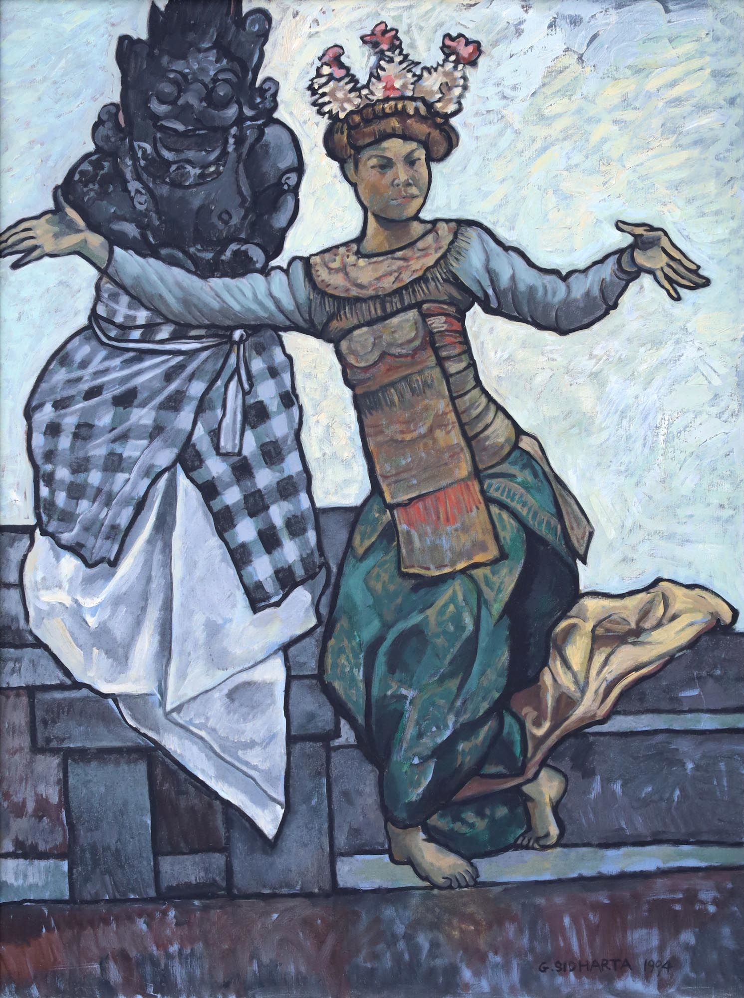 Gregorius Sidharta | Penari (1994) | MutualArt