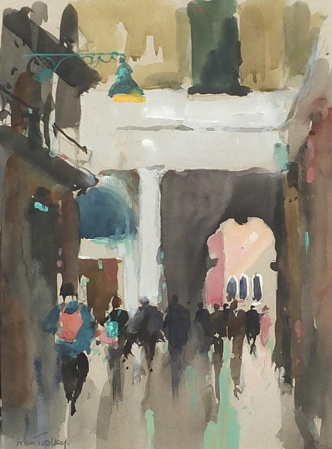 John Tookey | Venetian backwater at dusk | MutualArt