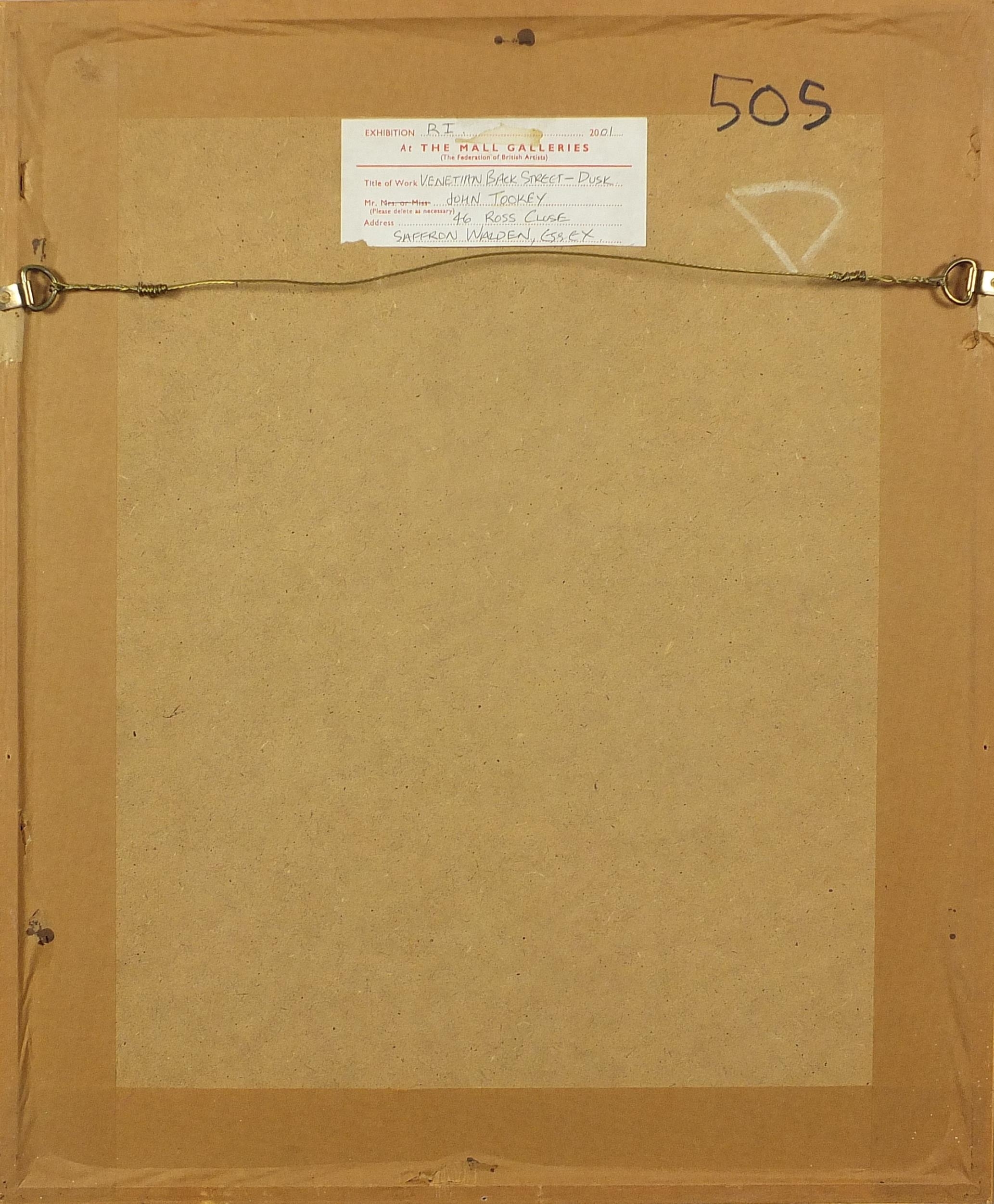 John Tookey | Venetian backwater at dusk | MutualArt