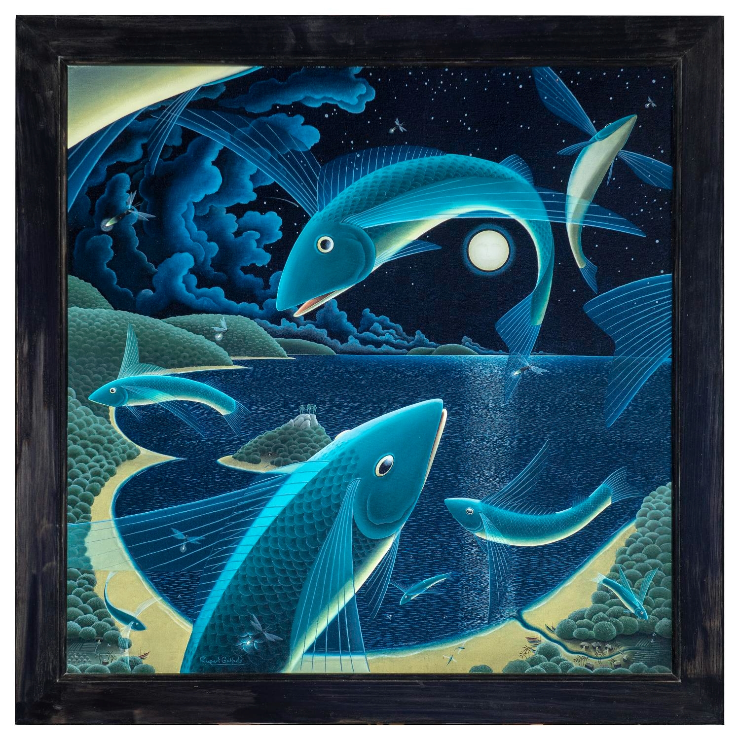 Rupert Gatfield | Flying fish | MutualArt