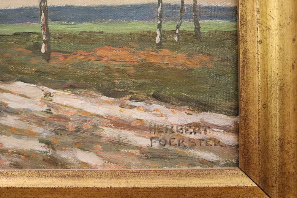 Herbert Förster | Fall Landscape, | MutualArt