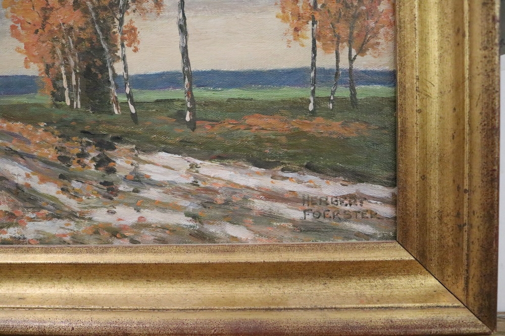 Herbert Förster | Fall Landscape, | MutualArt