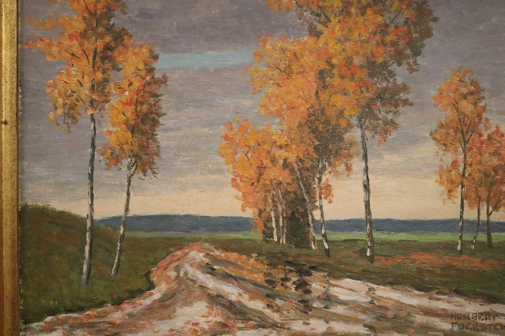 Herbert Förster | Fall Landscape, | MutualArt