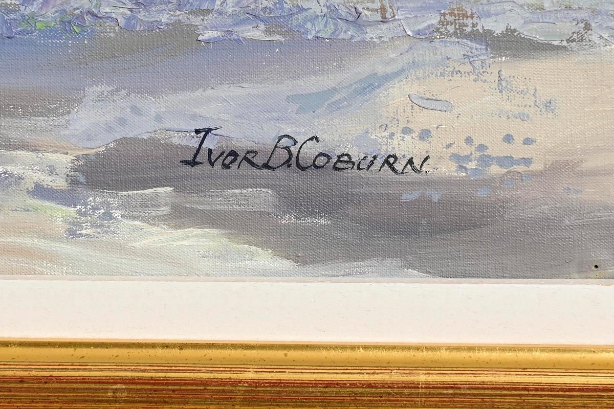 Ivor B. Coburn | Benlettery Mountain and Ballynahinch River | MutualArt