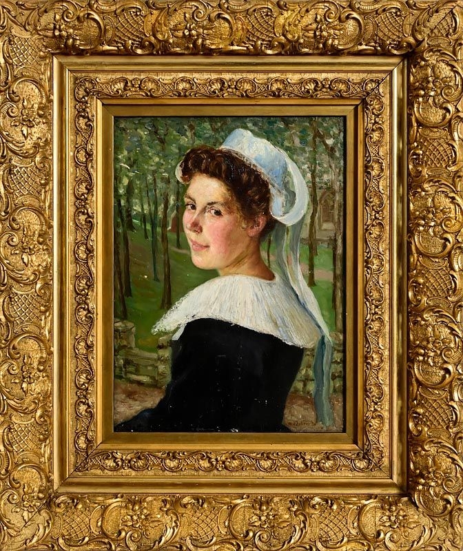 Henry d'Estienne | Jeune Femme de Pont-Aven | MutualArt