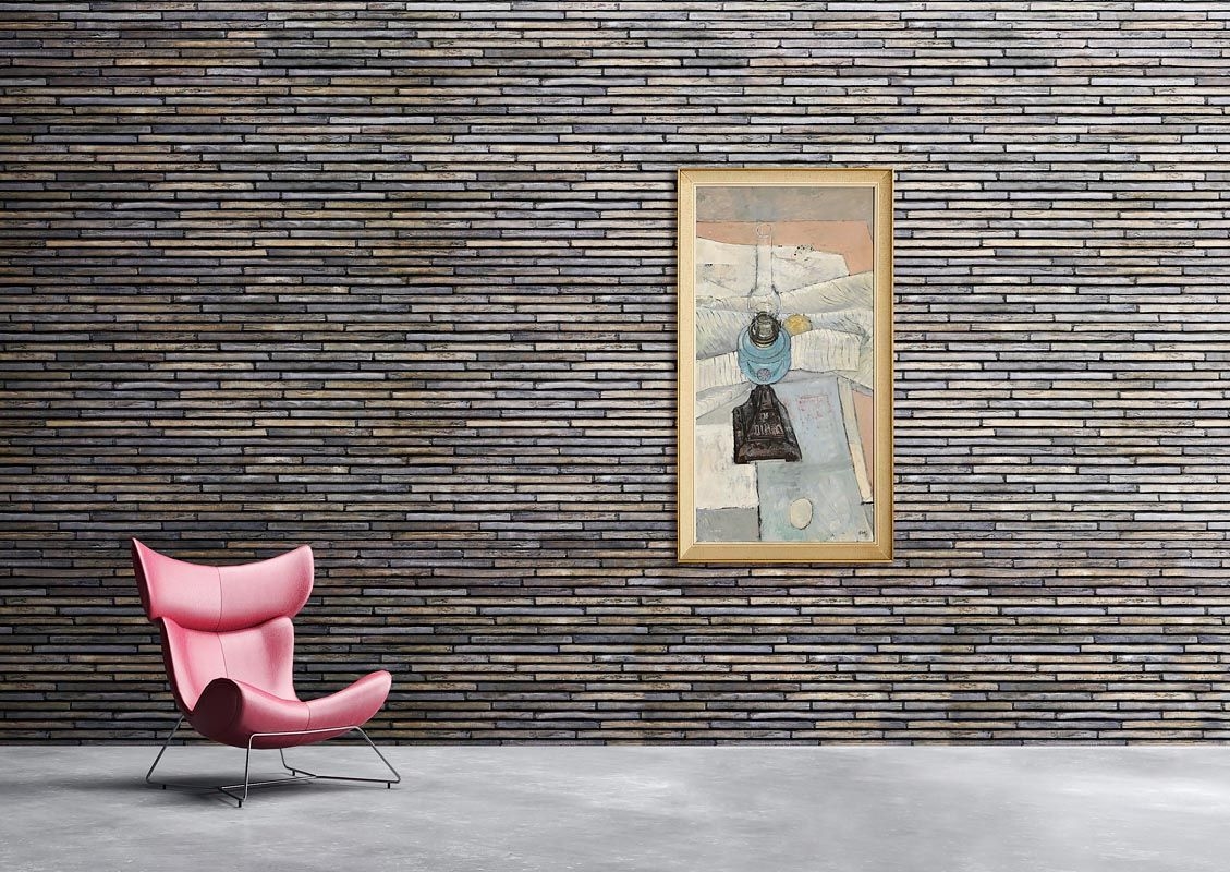 Richard Croft | Still Life with Lamp (1965) | MutualArt