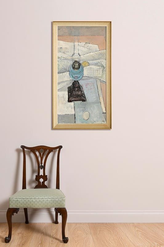 Richard Croft | Still Life with Lamp (1965) | MutualArt