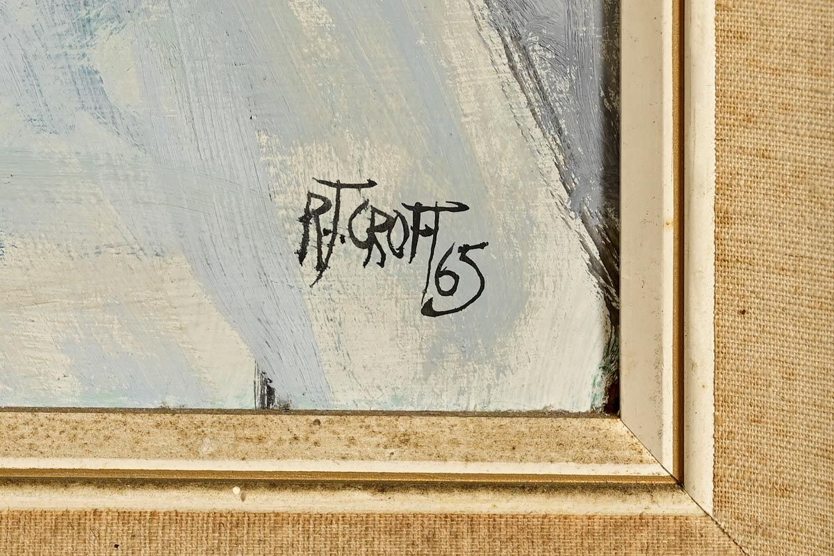 Richard Croft | Still Life with Lamp (1965) | MutualArt