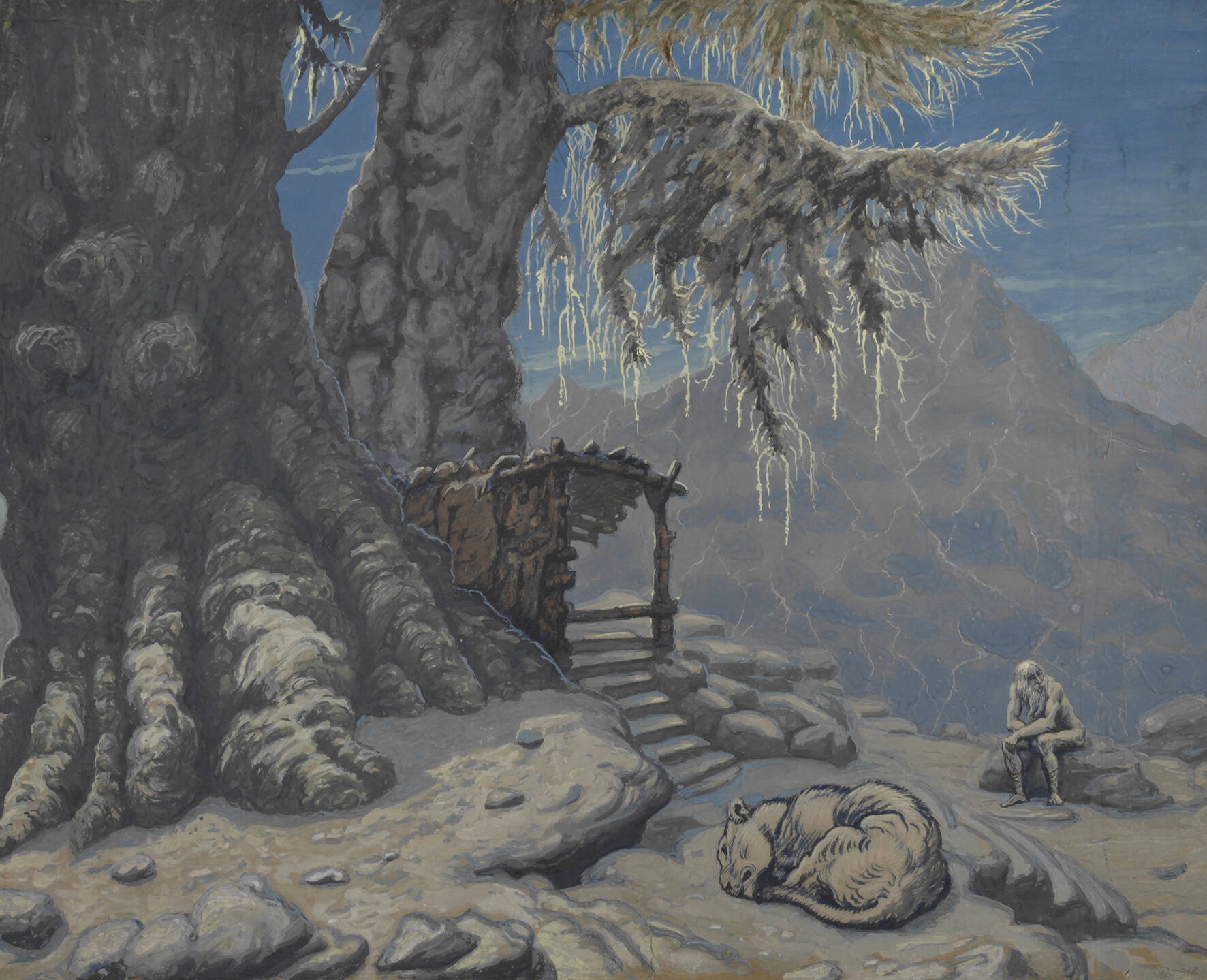 Walther Gasch | Einsiedler (1918) | MutualArt