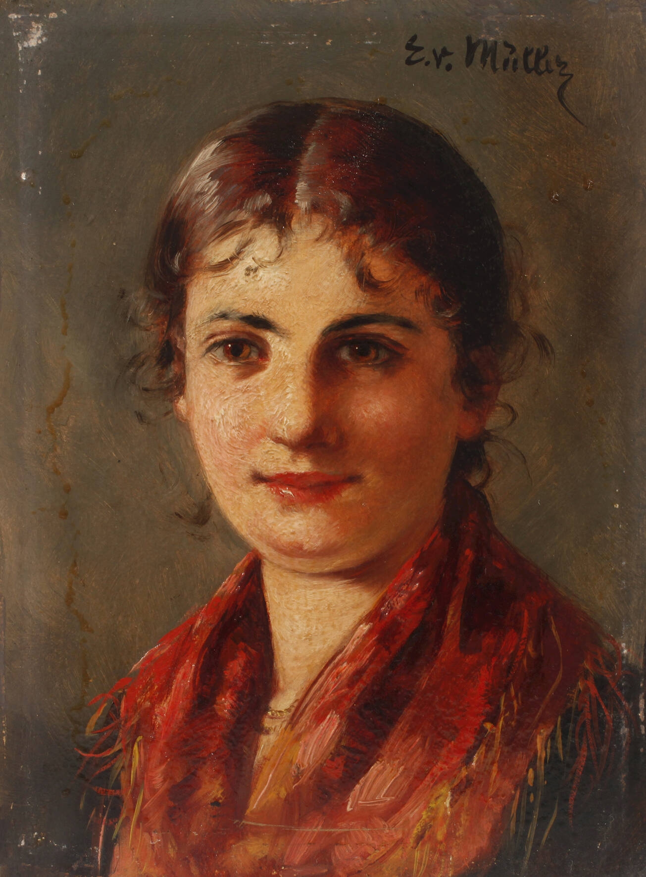 Emma Müller von Seehof | Portrait einer jungen Frau (19) | MutualArt