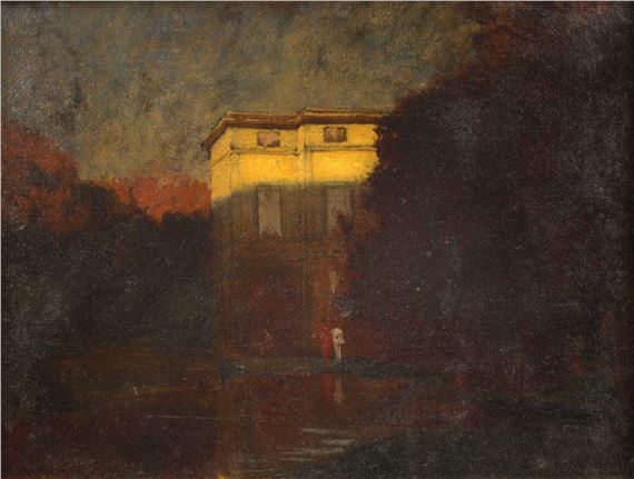 Max Frey | Villa am See (1900) | MutualArt