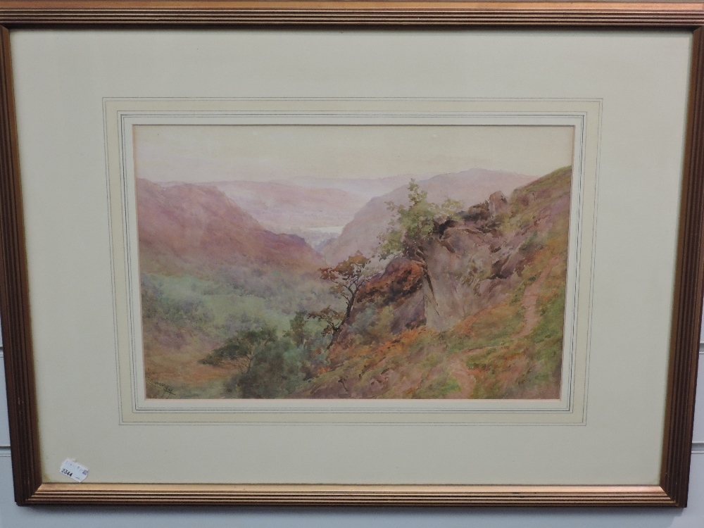 Cuthbert Rigby | A Peep of Coniston Water from Tilberthwaite | MutualArt