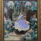 Spaj Atkinson | Fairies with Girls in a Woodland Setting (Early 20th ...