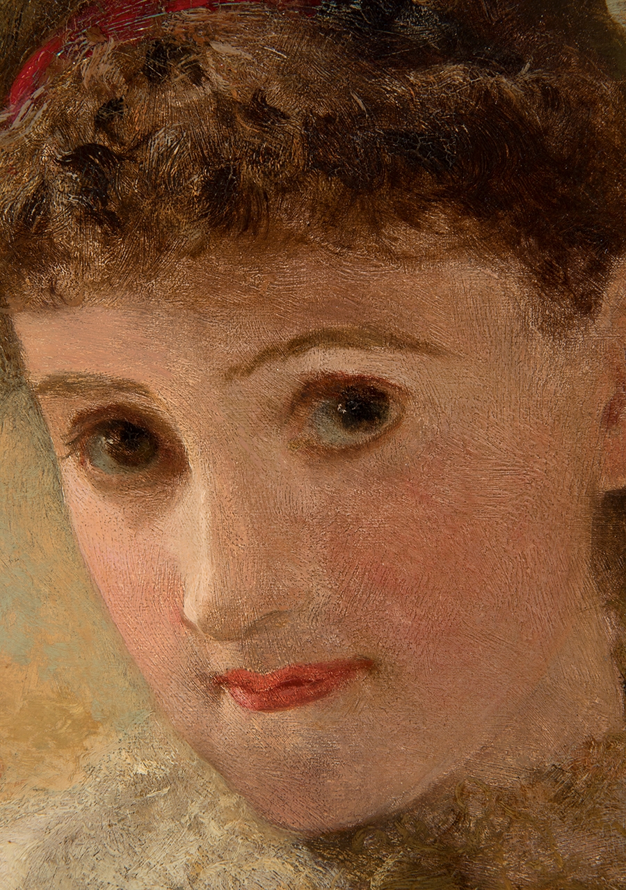 George Elgar Hicks | Portrait of a lady (1981) | MutualArt