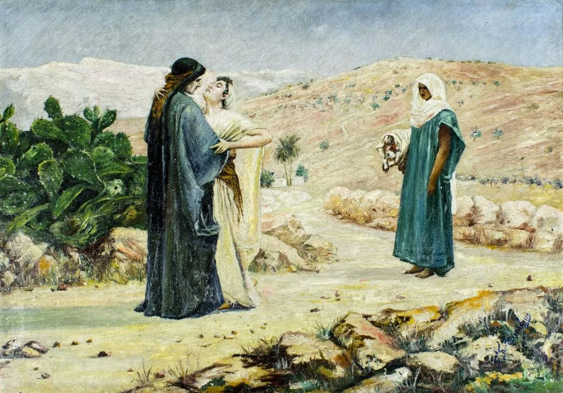 European School, 19th Century | Ruth and Naomi | MutualArt