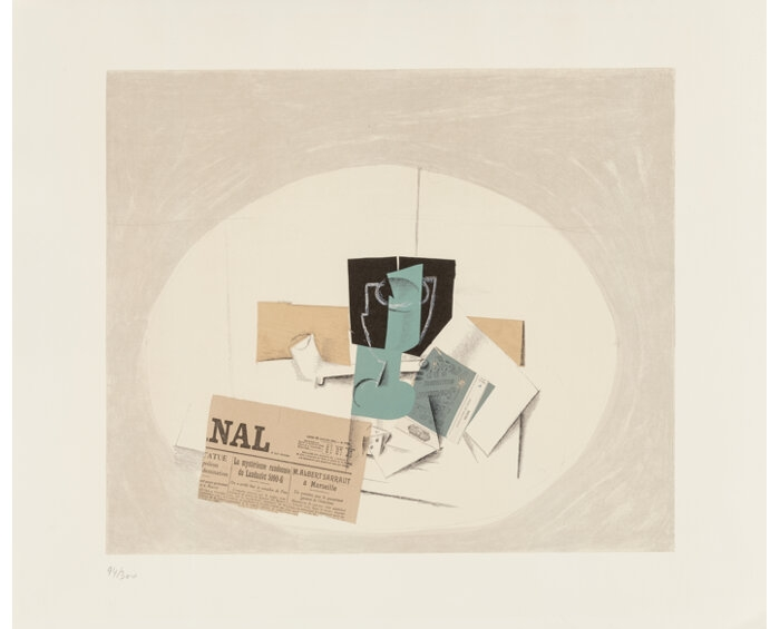 Georges Braque | Papiers collés V (1963) | MutualArt