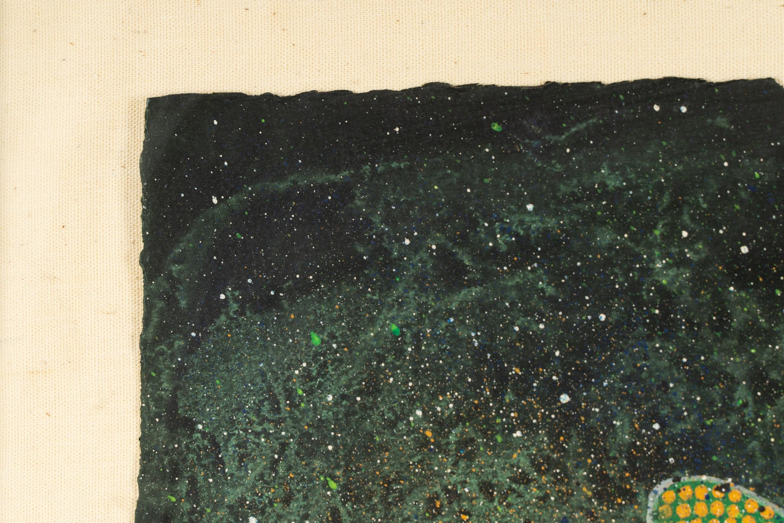 Leanne Reid Wanjidari | Dyptich of Fish, Dreamtime Serpent and Hands ...