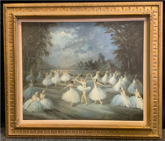 Carlotta Edwards | ballet scene (1953) | MutualArt