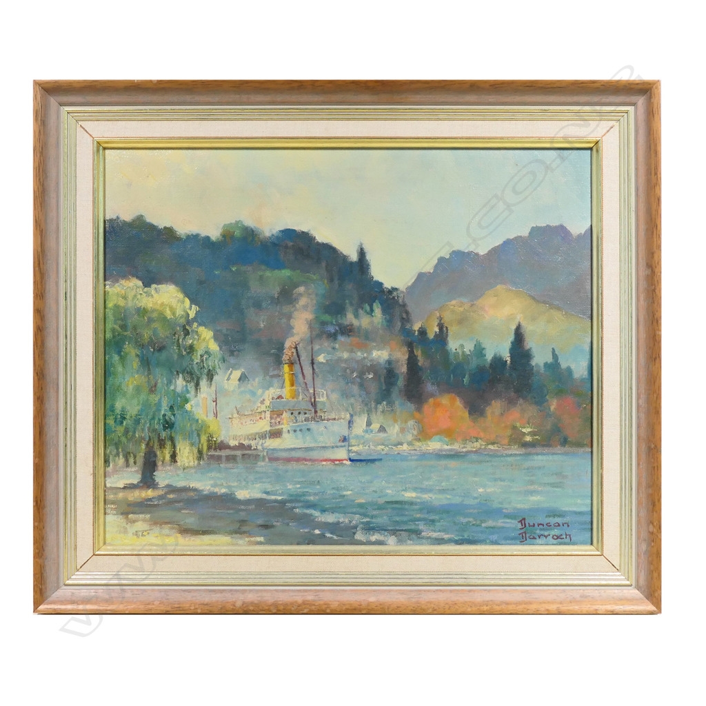 Duncan Darroch | The Earnslaw, Lake Wakatipu | MutualArt