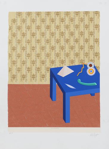 Lucio del Pezzo | Chambre | MutualArt