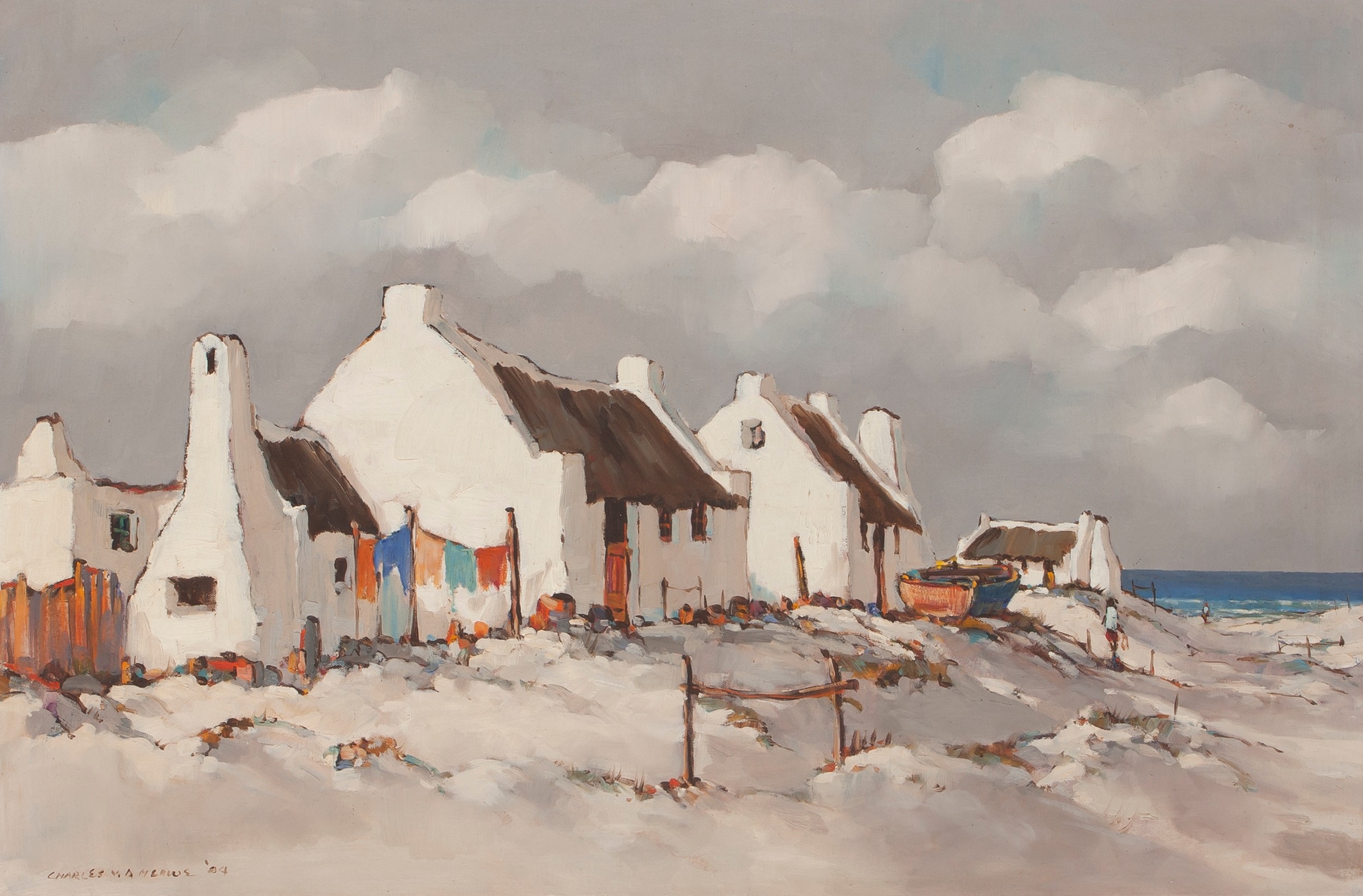 Charles Merwe | Charles van der Merwe (South African 1938 - 1996 ...