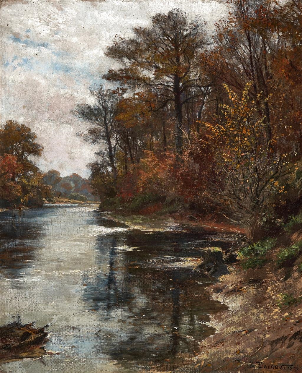 Hugo Darnaut | Herbstwald | MutualArt